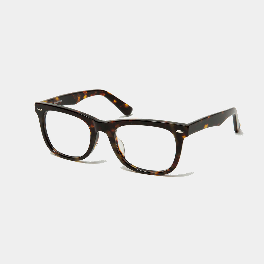 Transition Color Glasses “Neutral Color” / Demi×Amber Brown | meanswhile